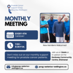 Meetings - Prostate Cancer Support Group Waterloo-Wellington